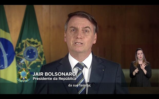 Em Pronunciamento Bolsonaro Diz Que Quer Salvar Vidas Mas Proteger