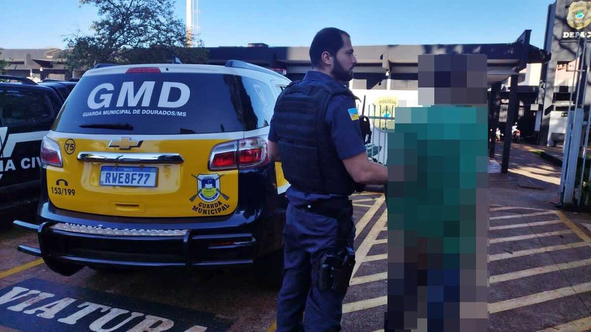 Procurado por estupro em Santa Catarina é preso pela Guarda Municipal em Dourados - Portal TOP ...