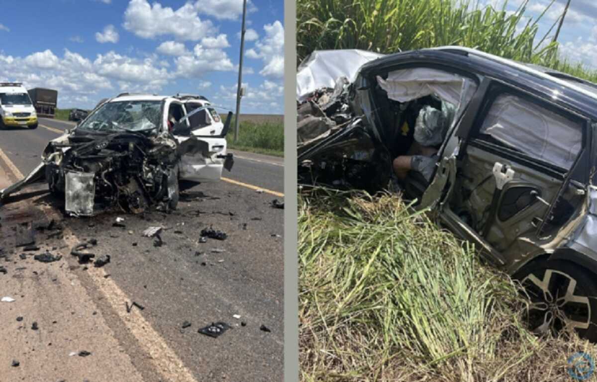 Batida frontal deixa feridos na BR-163, em Sonora - Portal TOP Mídia News