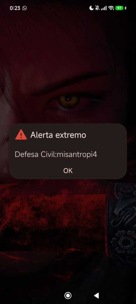Alerta falso de "misantropia" é enviado para celulares em MS - Portal ...