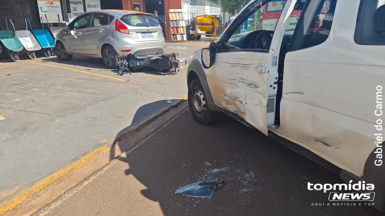 Motociclista é arremessado em batida no corredor de ônibus da Rui ...